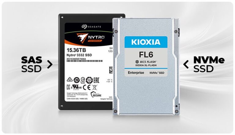 SAS SSDs & NVMe in the All-Flash Data Storage