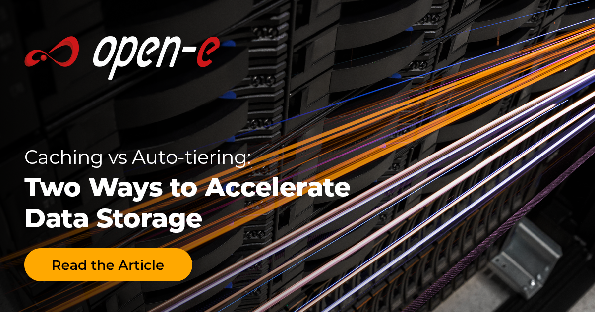 Caching vs Auto-tiering: How Data Storage Acceleration Works
