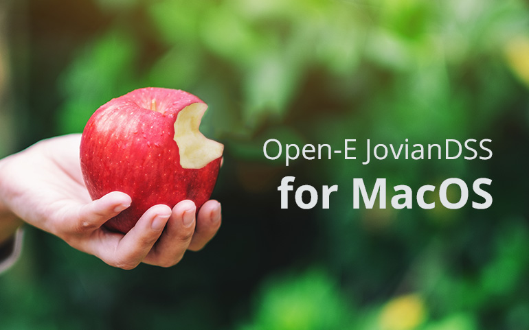 Open E Joviandss Software For Macos Open E Blog