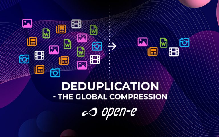 Deduplication: Maximizing The Storage Efficiency | Open-E Blog