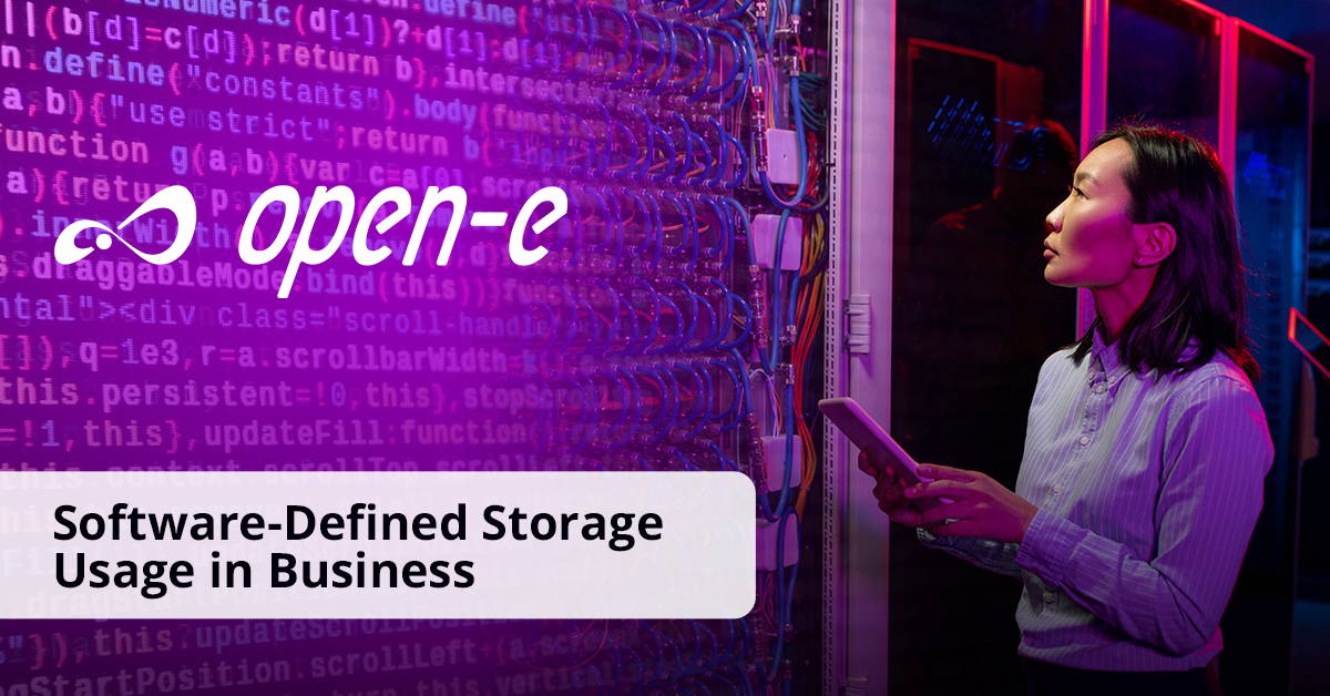 The Benefits of Using Software-Defined Storage