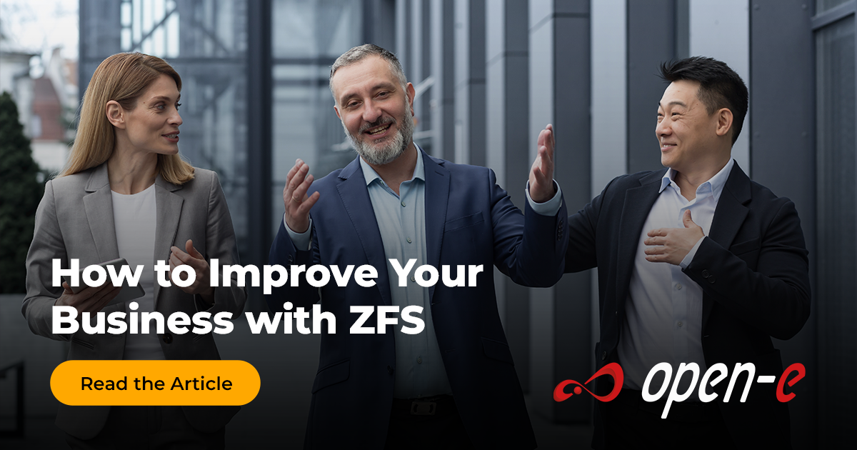 ZFS-based System That Improves Your Business