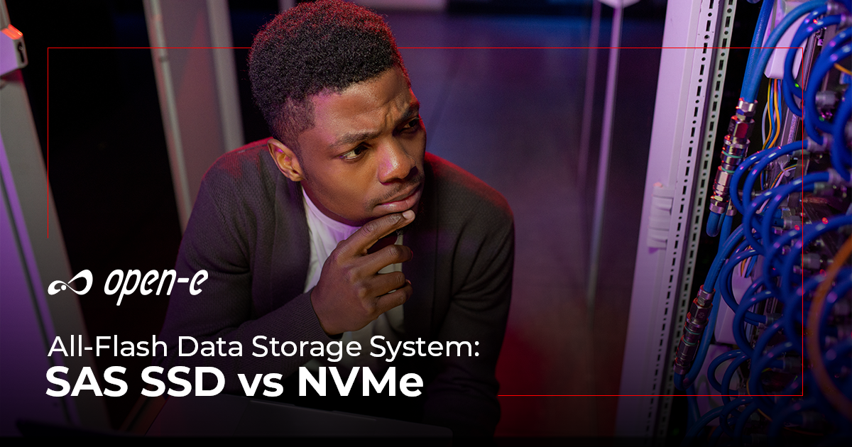 SAS SSDs & NVMe in the All-Flash Data Storage