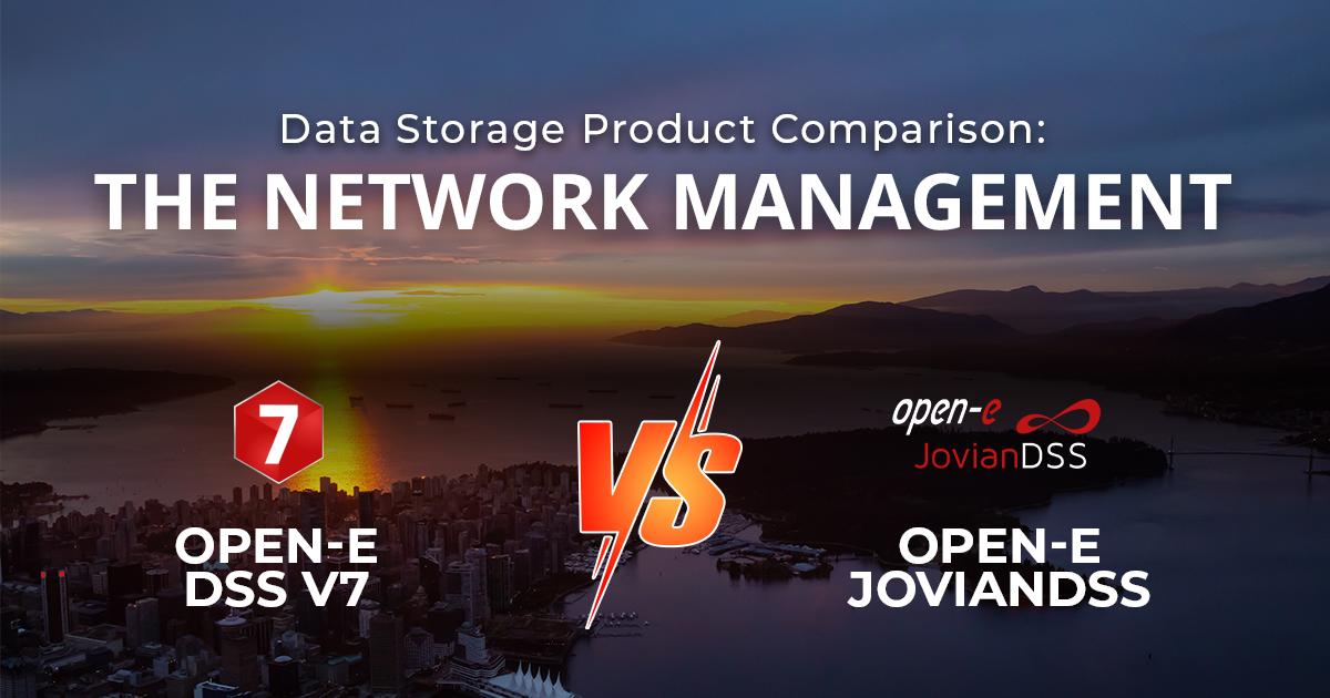 Open-E DSS V7 EOL - The Network Management