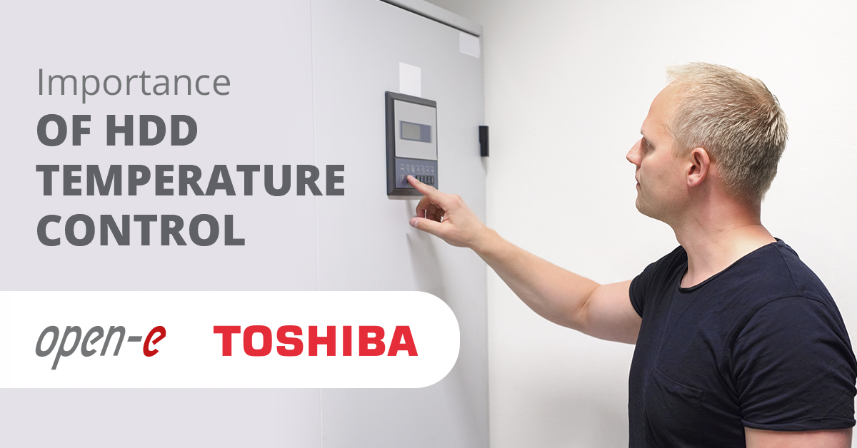 HDD Temperature Control Importance | Open-E & Toshiba Guide