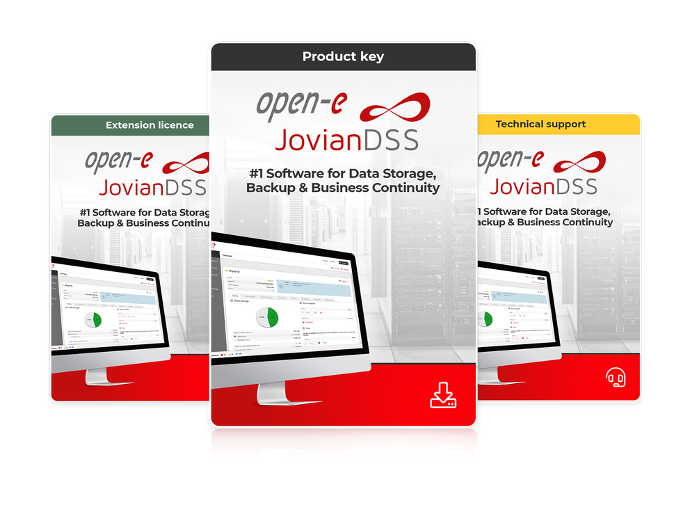 Open-E JovianDSS Software-Defined Storage System for NAS and SAN
