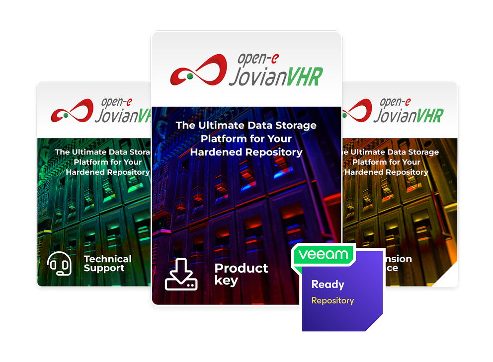 Open-E JovianVHR: Immutable Storage for Veeam Hardened Repository